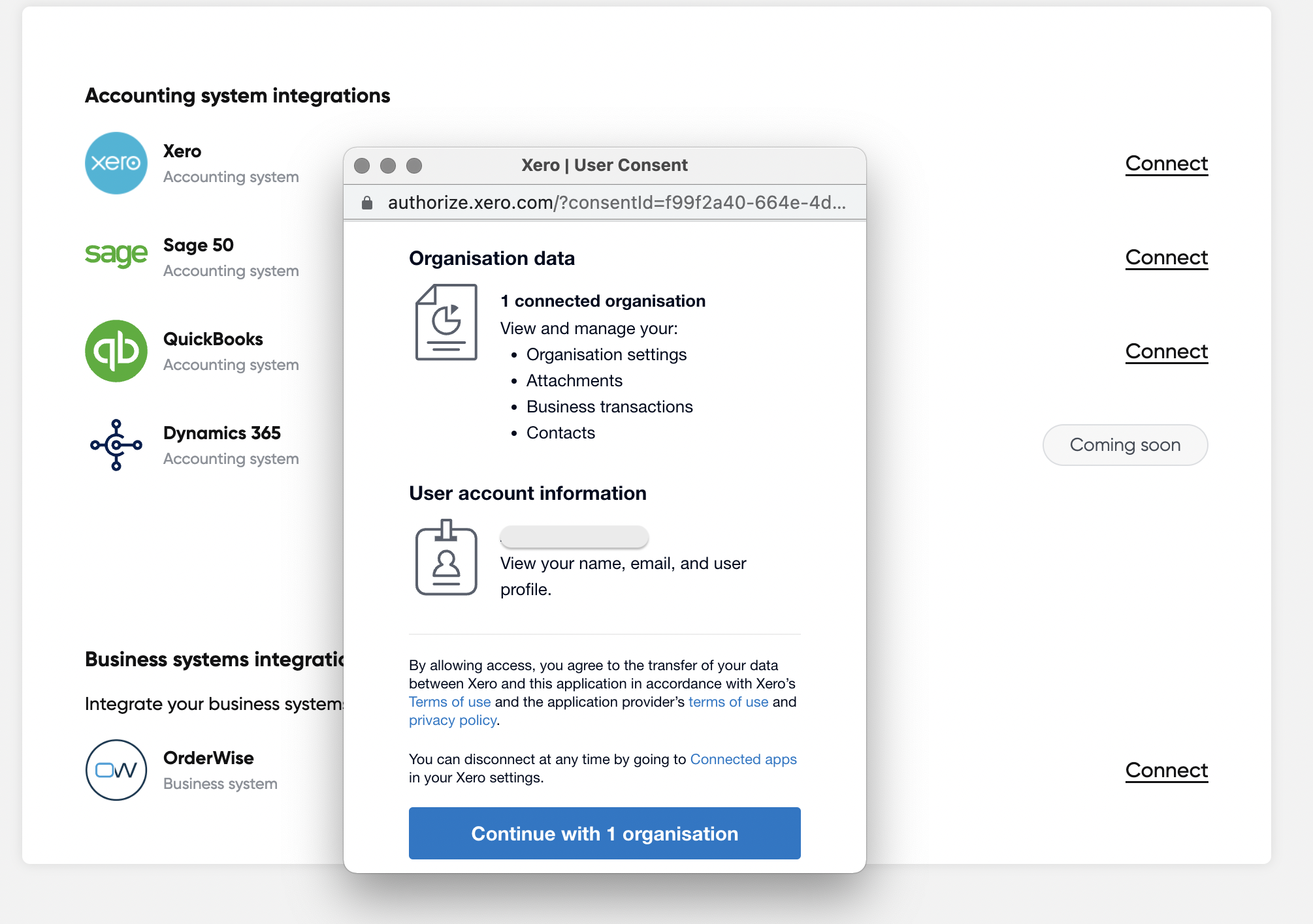 Xero integration - how to get started